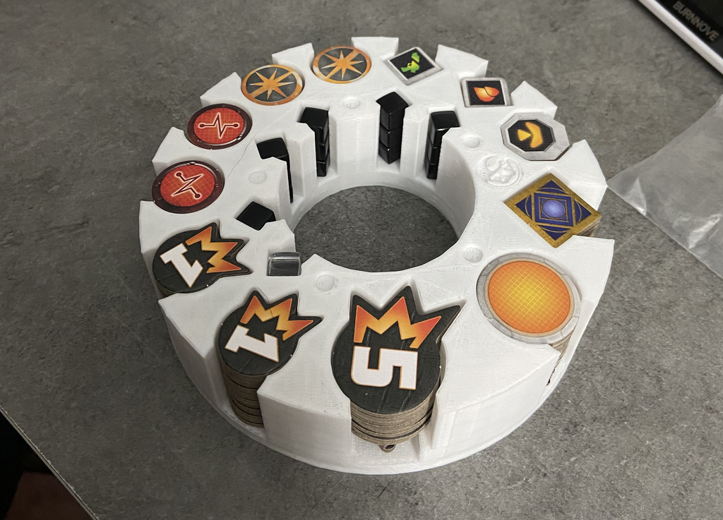 Free STL file Shatterpoint token holder (+ Sabotage Showdown tokens) 📦 ...