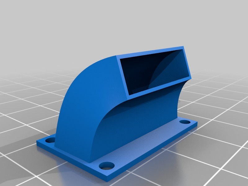 Free 3D file Hotend Cooling Duct for Anycubic Linear Plus・Design to download and 3D print・Cults