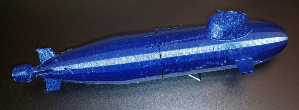 Free 3D file Submarine Pool Toy - Fat Seawolf・3D printing idea to ...