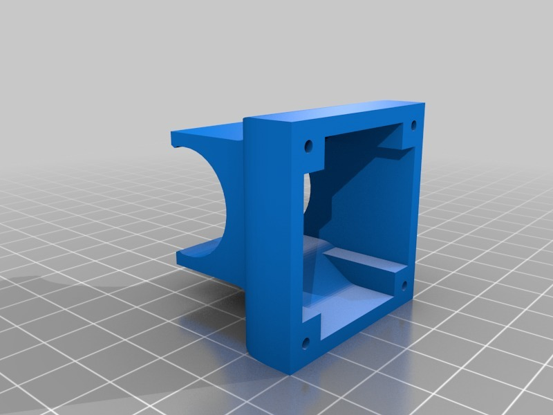 Free 3D file 40mm fan cooling adapter for 22,5mm Full Metal Hotend ...