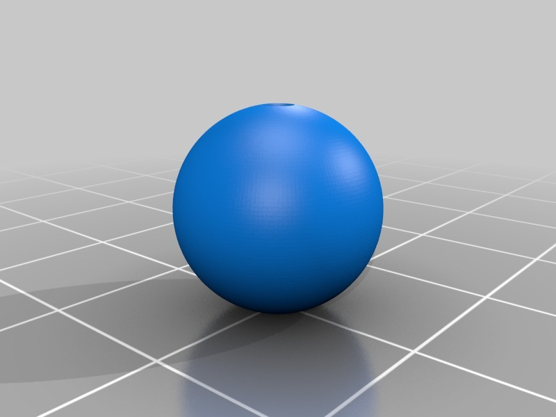 Free 3D file 13mm fishing float ball・3D printer model to download・Cults