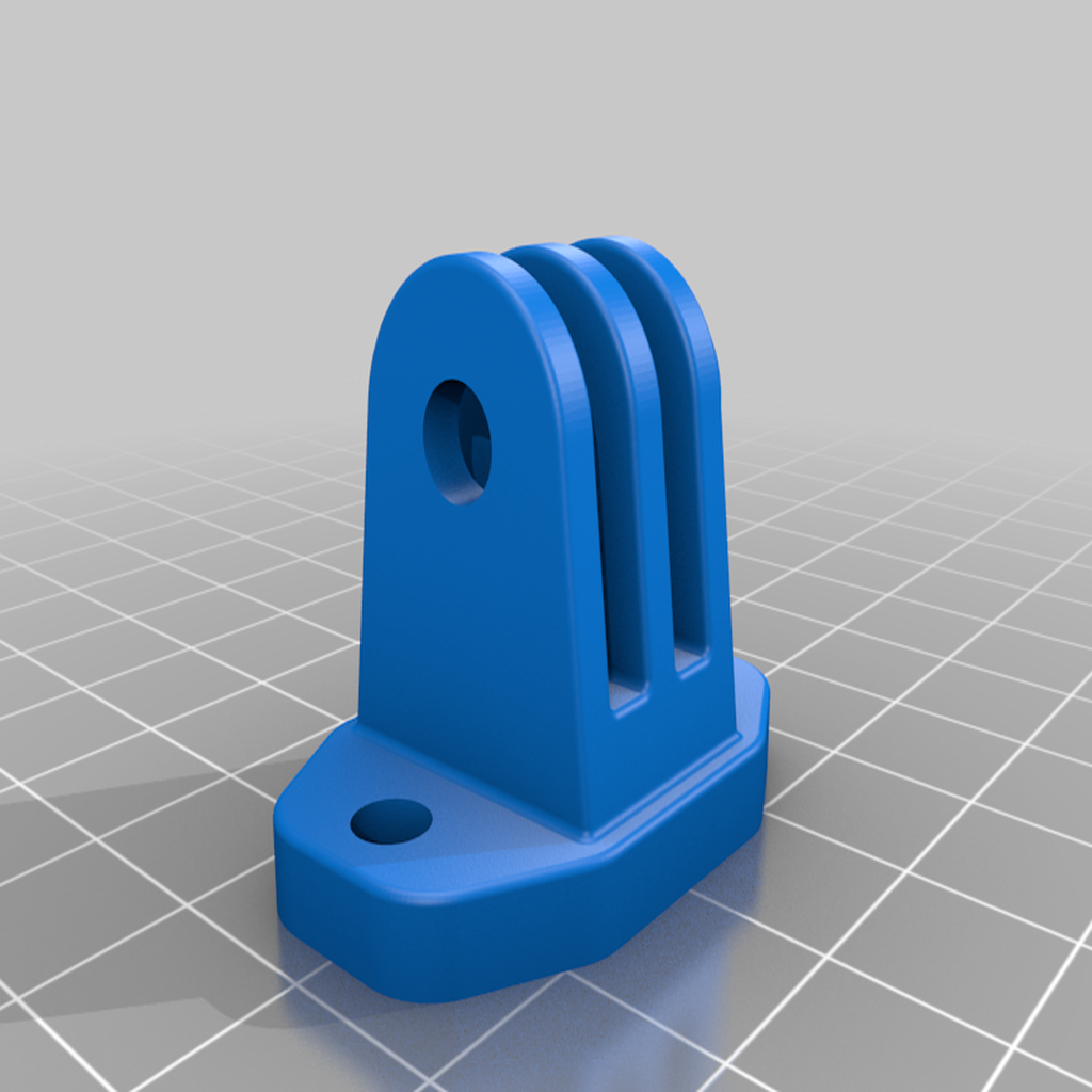 Archivo 3D gratis Soporte de rosca para cámara Gopro・Diseño de impresora 3D para descargar・Cults