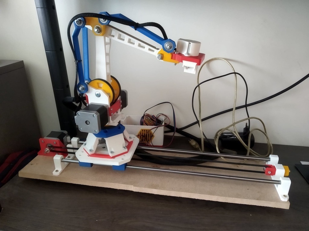 Free 3D file Robot Arm - Rail System 🤖・3D print design to download・Cults