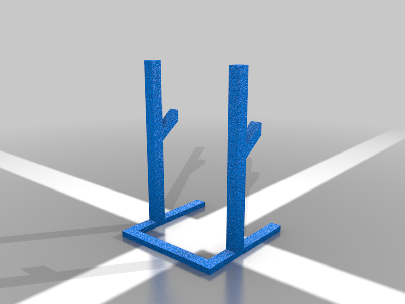3D file Barbell + Rack・3D printing template to download・Cults