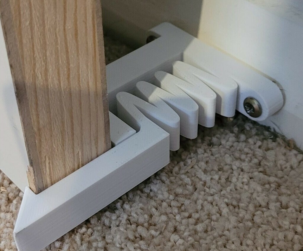 Free 3D file Spring Doorstop / Door Catch・3D print object to download・Cults