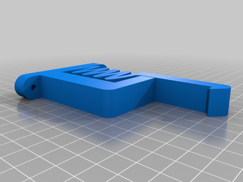 Free 3D file Spring Doorstop / Door Catch・3D print object to download・Cults