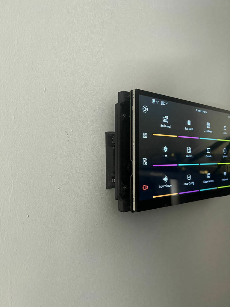 Archivo 3D gratis Soporte de pared para pantalla táctil de 10,1 ...