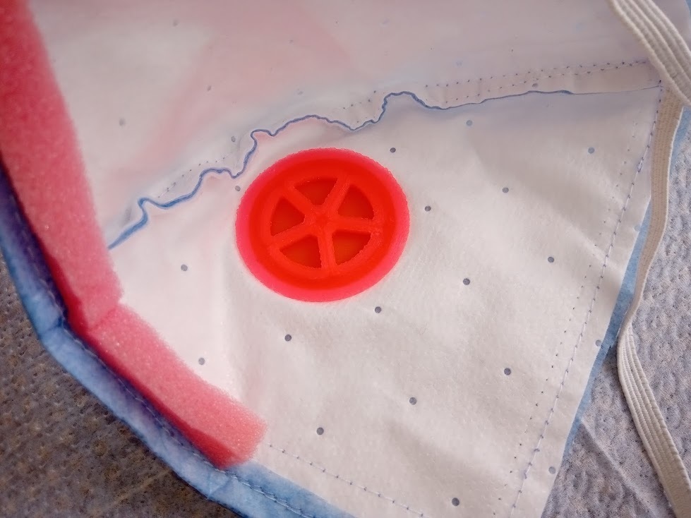 Free 3D file valve for protective medical mask ⚕️・3D printer design to ...