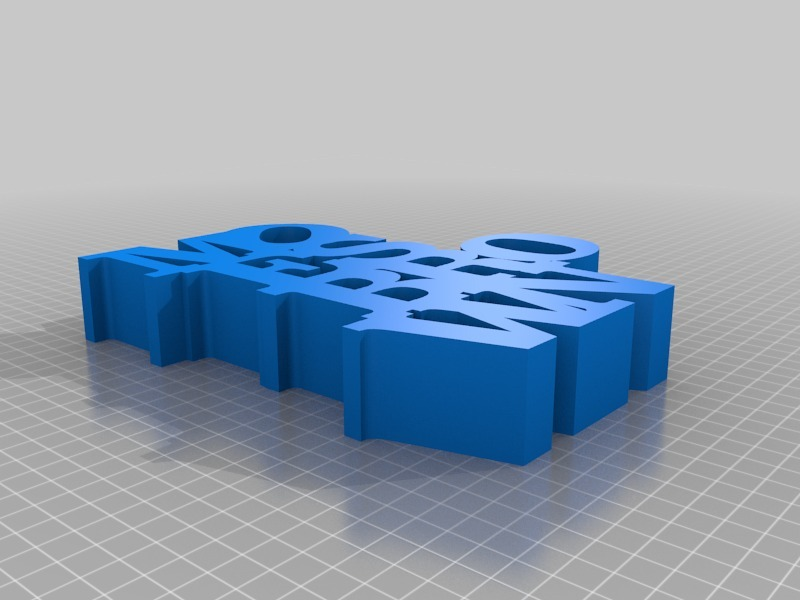 Free 3D file MB Word Sculp・3D printing design to download・Cults