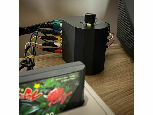 Fichier 3D gratuit DIY Component AV Switcher VERSION 1・Design pour ...
