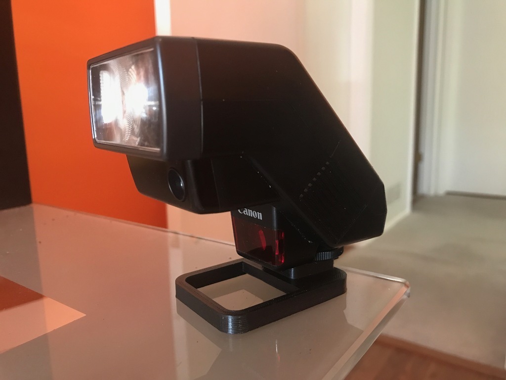 Free 3D file Speedlight Coldshoe Stand Mount and Table Stand・3D print ...