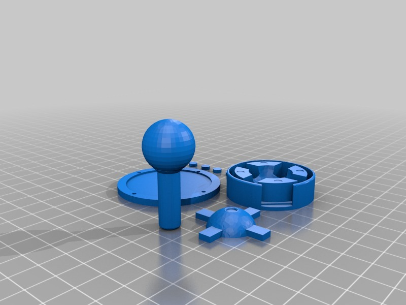 Free 3D file Pi-Score Joystick Control Panel 🕹️・Model to download and ...