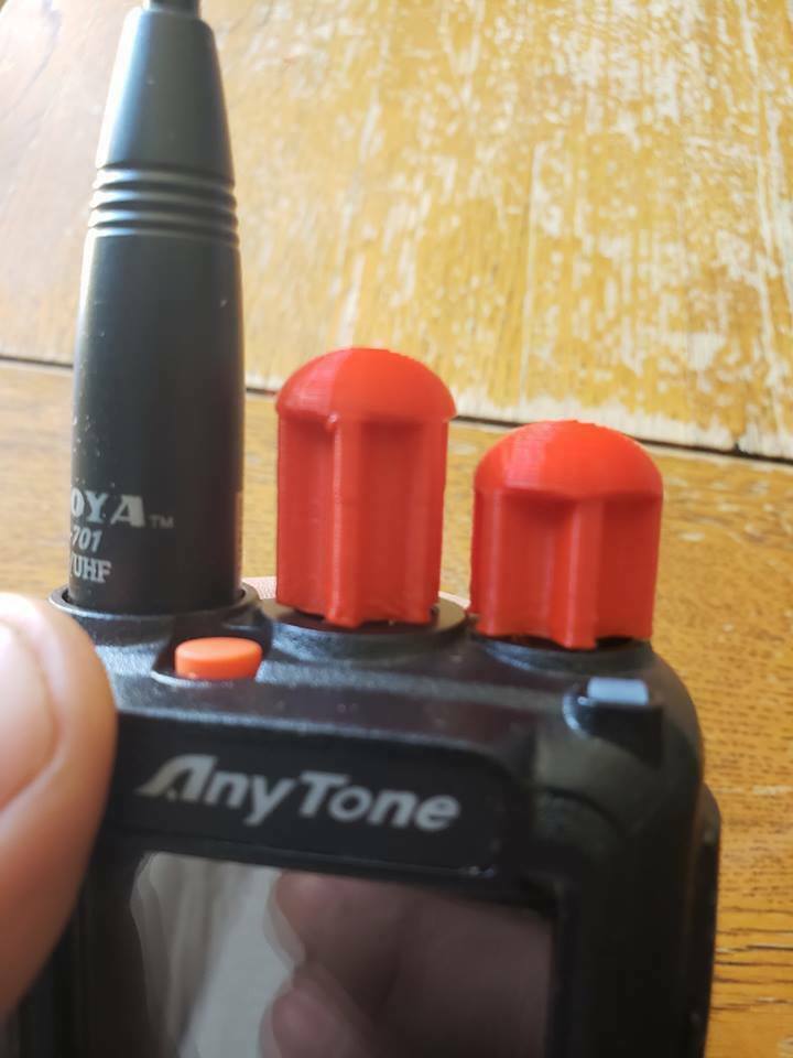 Free 3D file Anytone 868 knobs 🎛️・3D printable model to download・Cults