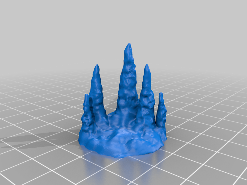 Free 3D file Stalagmites for Frosthaven (Maghex)・Object to download and ...