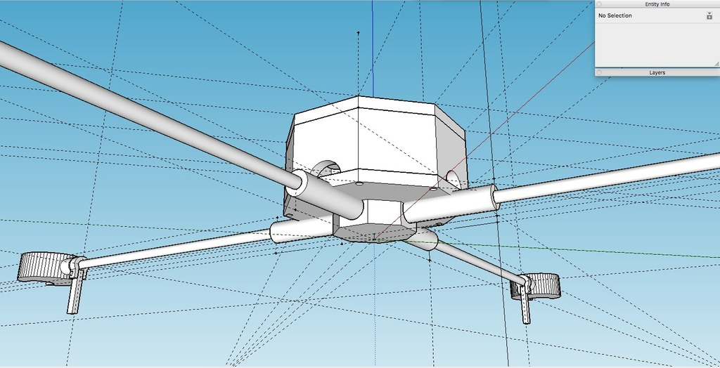 Free 3D file Syma X8W/C Carbon Tube Air-frame・Object to download and to ...