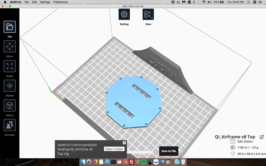 Free 3D file Syma X8W/C Carbon Tube Air-frame・Object to download and to ...