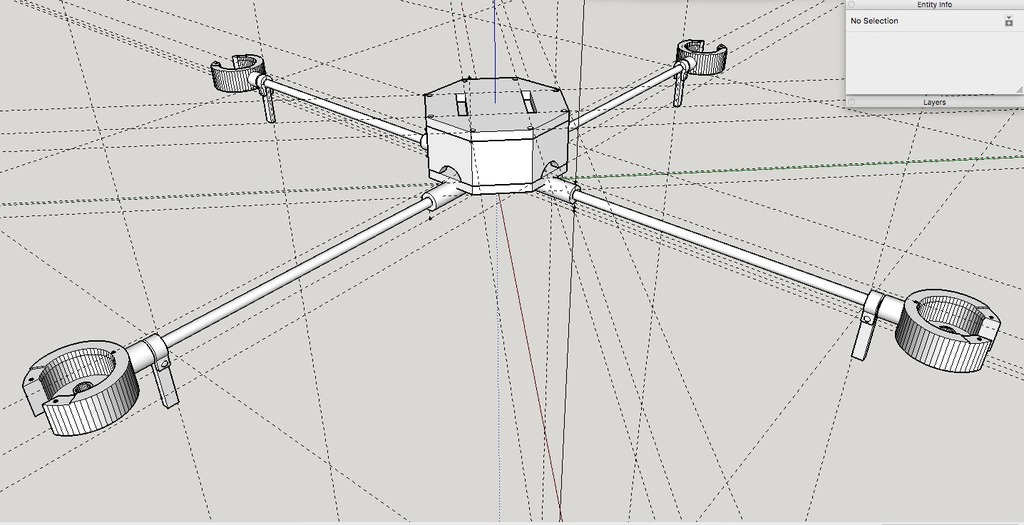 Free 3D file Syma X8W/C Carbon Tube Air-frame・Object to download and to ...