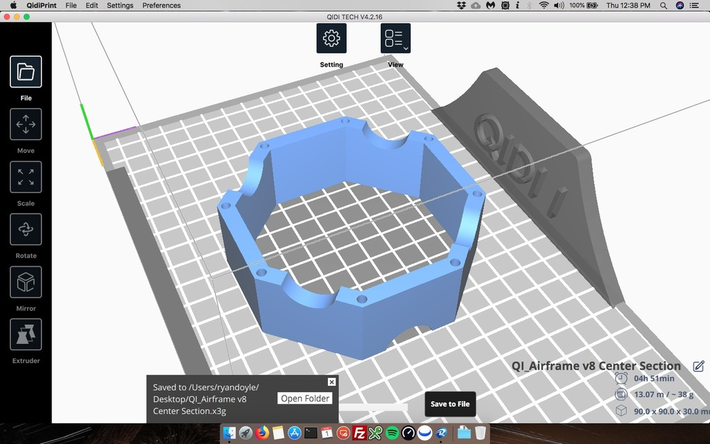 Free 3D file Syma X8W/C Carbon Tube Air-frame・Object to download and to ...