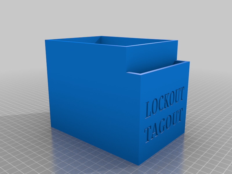 Free 3D file lOCKOUT TAGOUT(TAG & PEN HOLDER)・3D printable model to ...