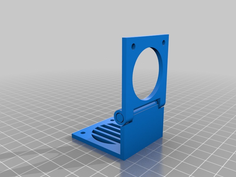 Fichier 3D gratuit Anet A8 Hinging Fan Mod・Modèle à télécharger et à imprimer en 3D・Cults