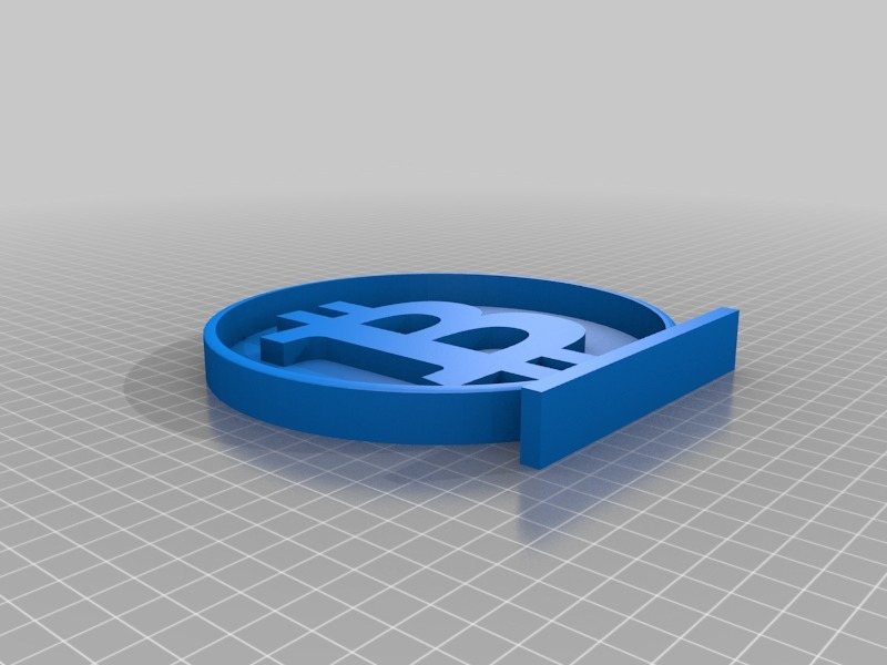 3D file Bitcoin Coin Cryto Currency Stand 🪙・3D printer model to ...