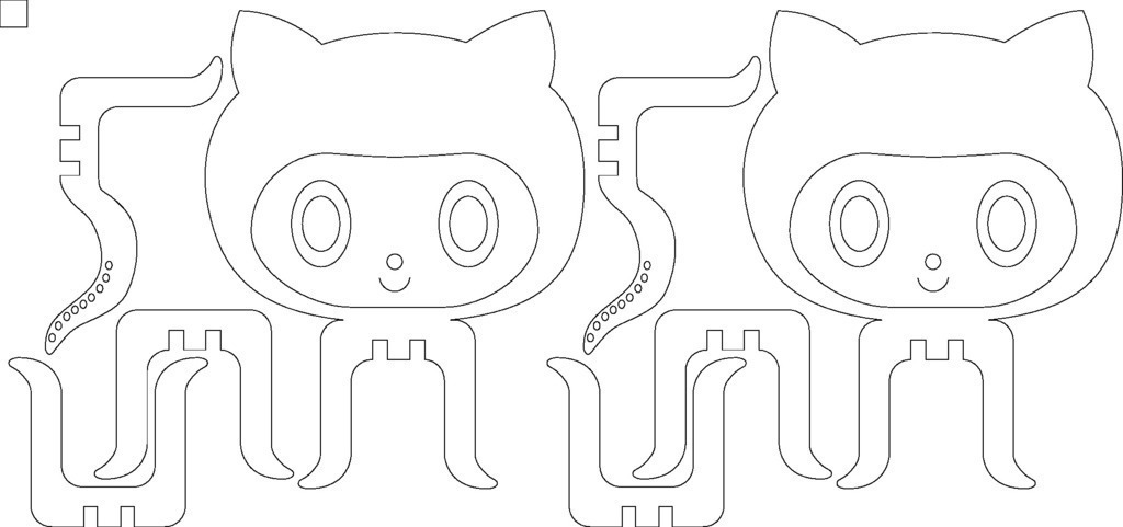 Free 3D file Octocat!!・3D printer model to download・Cults