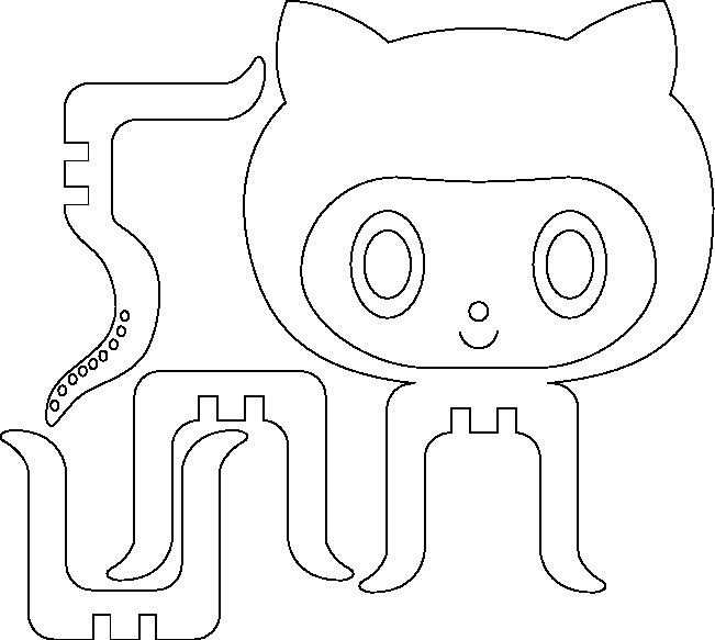 Free 3D file Octocat!!・3D printer model to download・Cults