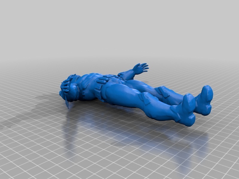 Free 3D file batman with cape HQ・3D printing idea to download・Cults