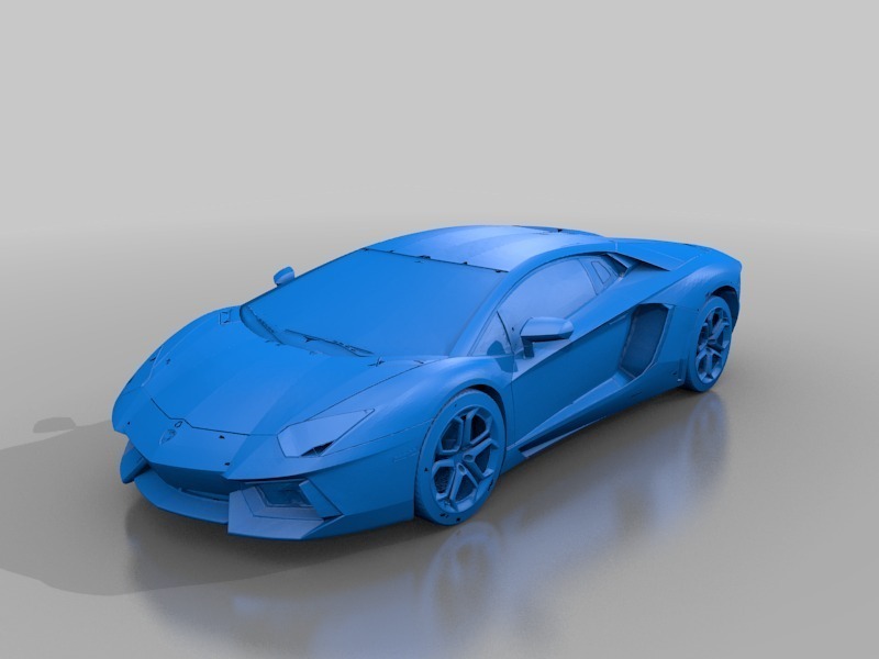 Free 3D file Lamborghini Super HQ・3D print design to download・Cults