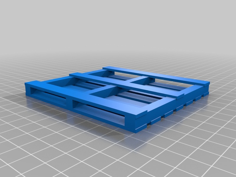 Free 3D file (3D Slash) PALLET・Design to download and 3D print・Cults
