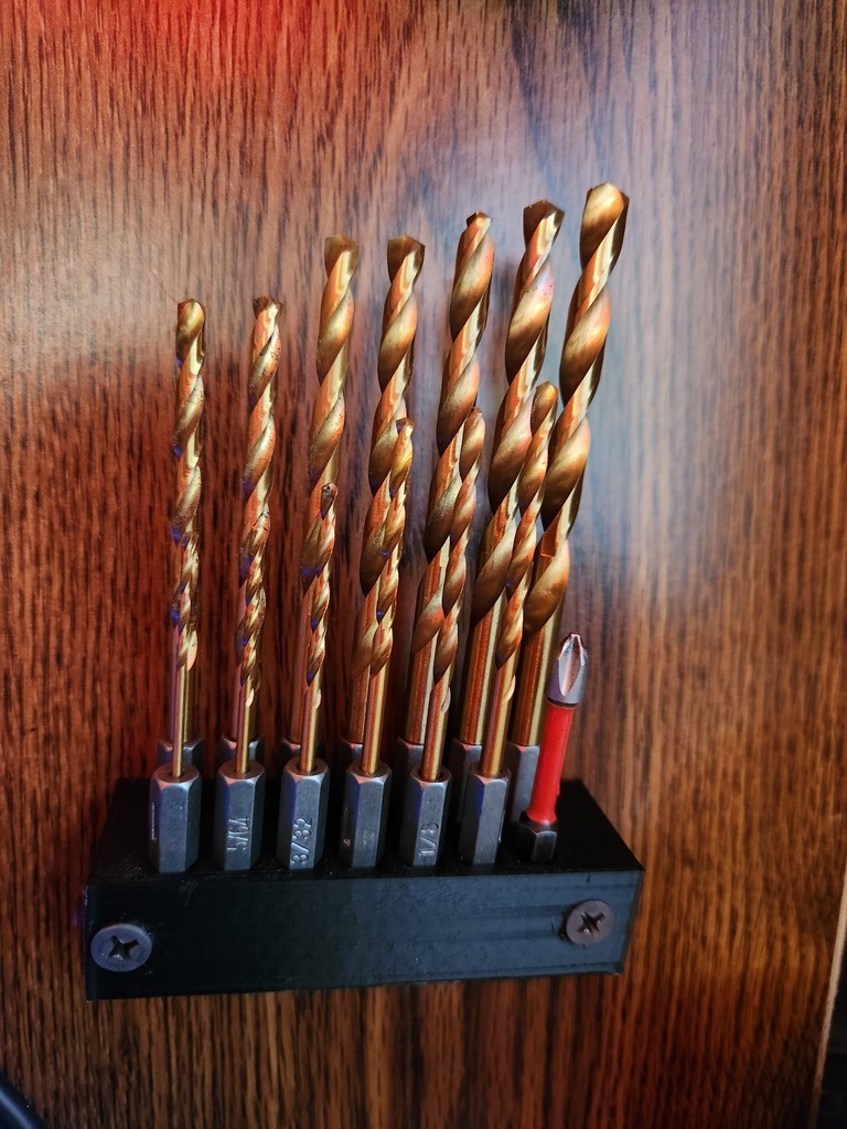 Free 3D file Tool shop 13 hex drill bit holder・3D printable model to ...