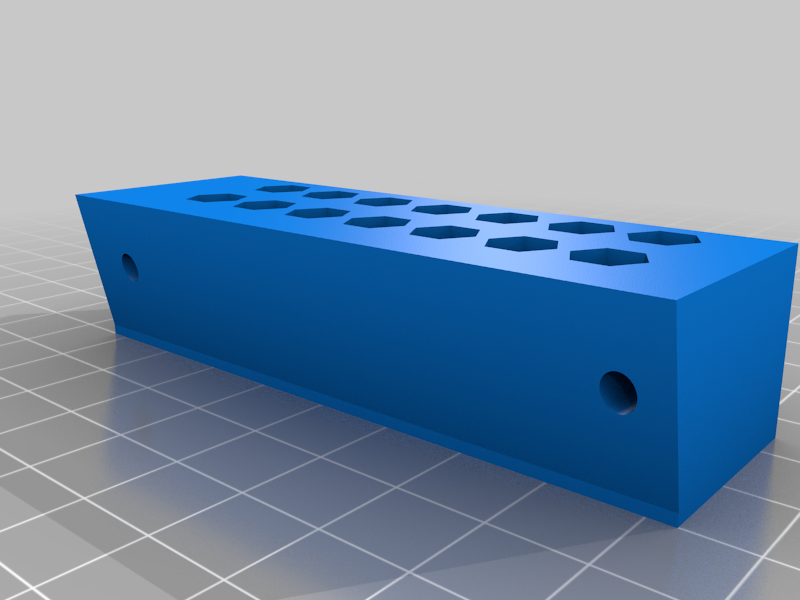 Free 3D file Tool shop 13 hex drill bit holder・3D printable model to ...