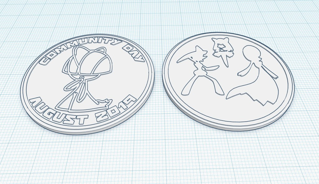 Free 3D file Ralt's Evolution Coin for Community Day・3D printing model ...
