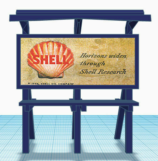 Free 3D file HO Scale Wooden Billboards 8ft 12ft 🪵・Object to download ...
