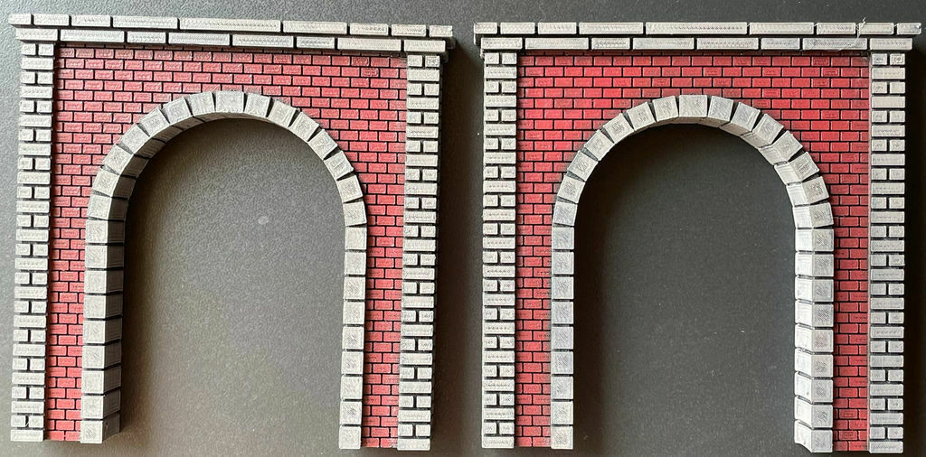 Free 3D file HO Train Tunnel Brick Portals (4 Different Kinds) 🚆・3D ...