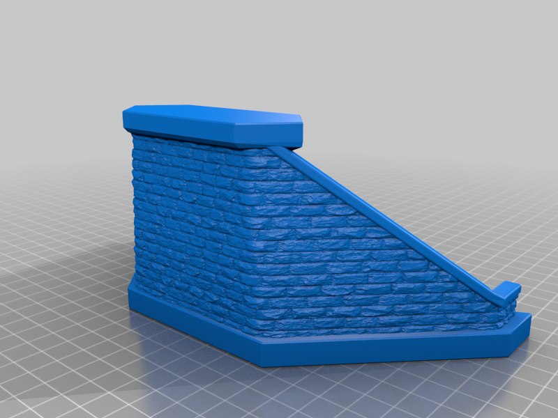 Free 3D file Girder Bridge with Shoes HO scale 🌉・3D printer model to ...