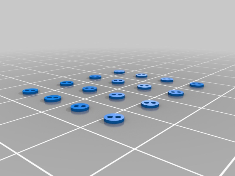 Customisable 3D Printable Pegboard Panels By Asraff Amzani