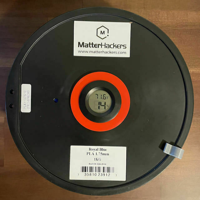 Free 3D file Hygrometer Thermometer Holder for MatterHackers spools・3D ...