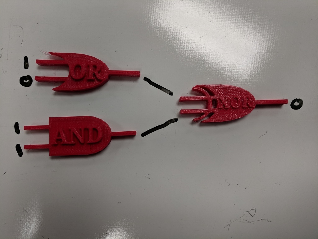 Free 3D file Logic Gates 🧞‍♂️・Template to download and 3D print・Cults