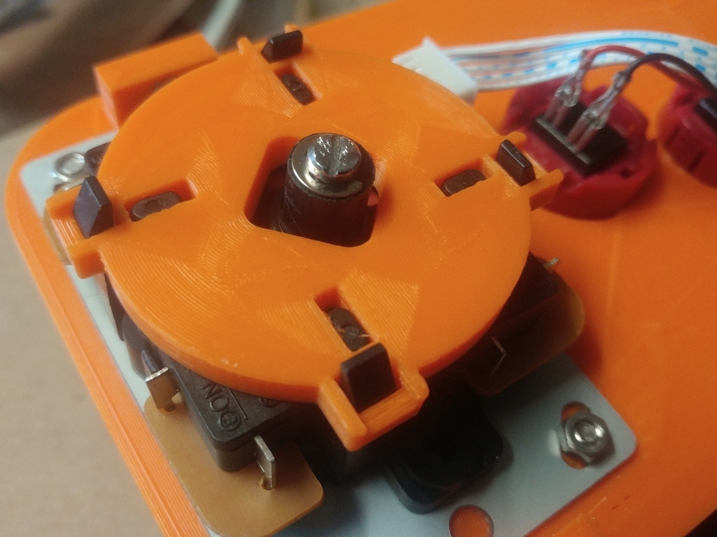 Free 3D file Sanwa 4-Way Joystick Gate・3D printer design to download・Cults