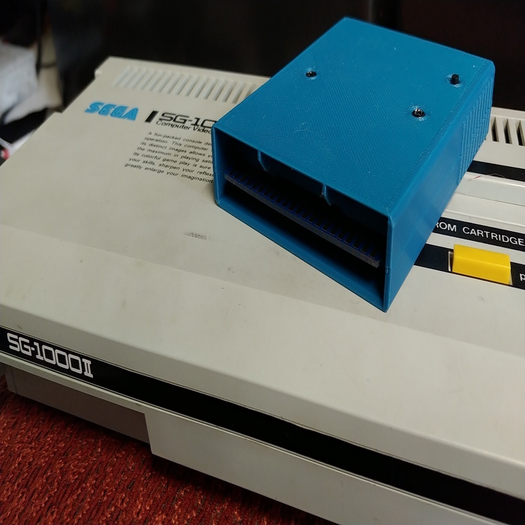 3D-Datei Sega SG-1000 Kassette 🕹️ kostenlos・Design für 3D-Drucker zum herunterladen・Cults