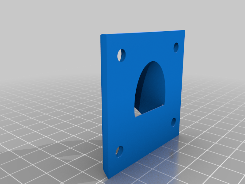 Free 3D file Small 2" (51mm) Cable Outlet Cover・3D printing idea to ...