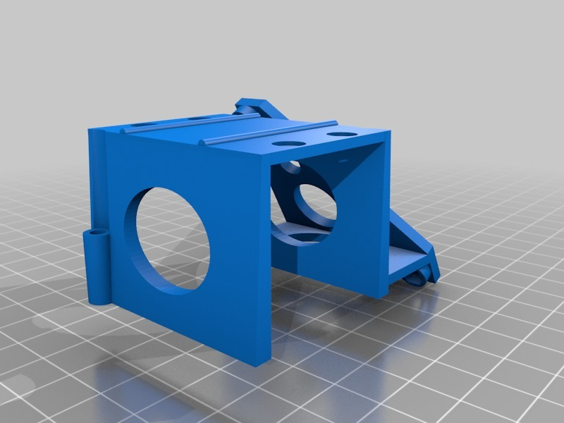 Free 3D file Anet A8 laser module holder with fan・3D printer design to ...