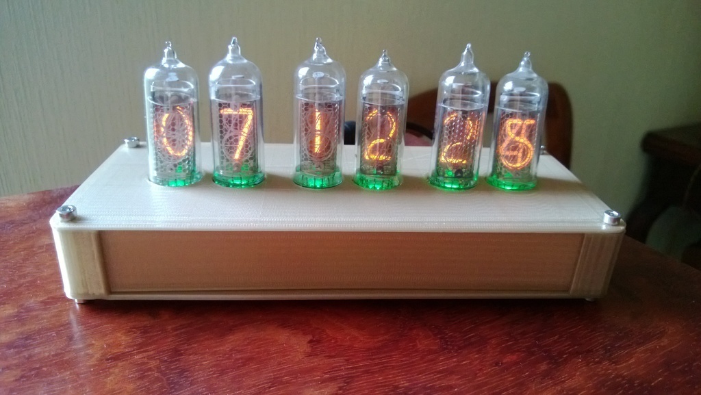 Free 3D file Nixie clock 🕰️・3D printable model to download・Cults