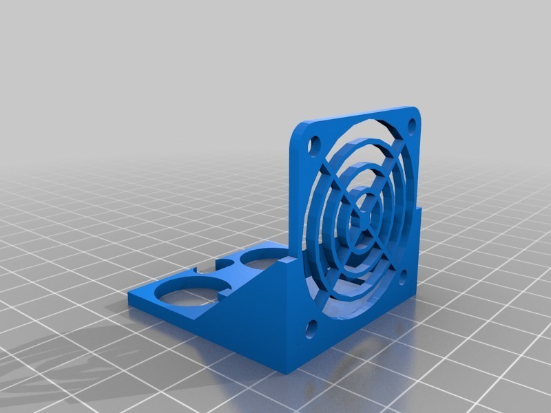Free 3D file 40mm fan - ultrasonic Sensor mount・Design to download and ...