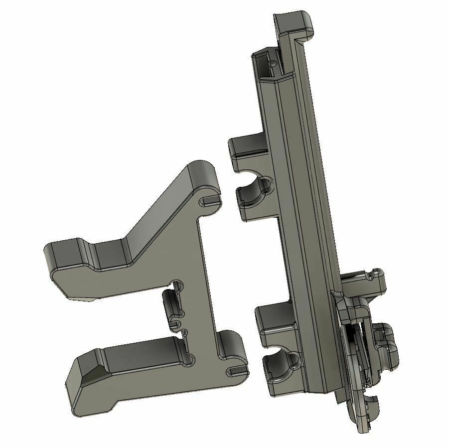 Fichier 3D gratuit 2020 Adaptateur de profilé en aluminium pour l'outil ...