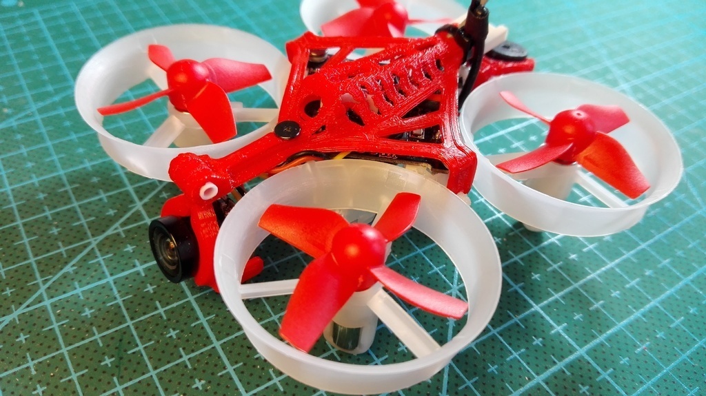 Free 3D file Tiny Whoop Canopy Camera Buzzer Mount 📷・Design to download ...