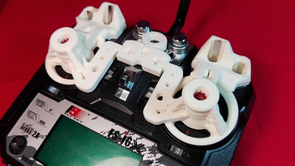 Free 3D file Modular Foldable Flysky i6 Protector 🚁・3D printer design ...