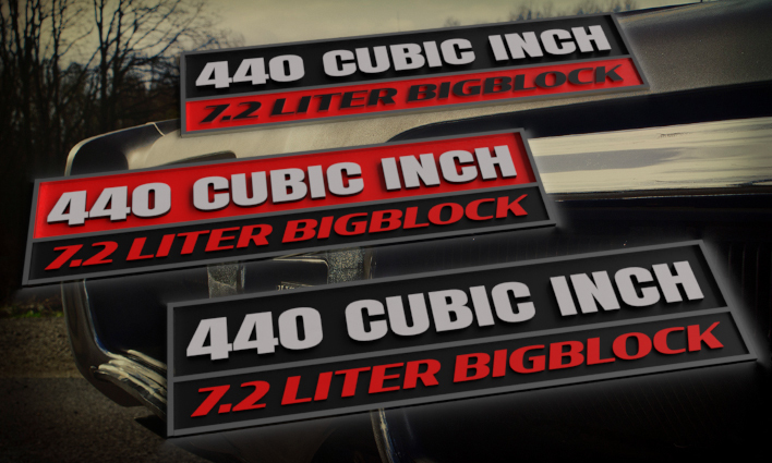 Archivo 3D gratis Emblema MOPAR 440 Bigblock・Plan de impresión en 3D ...
