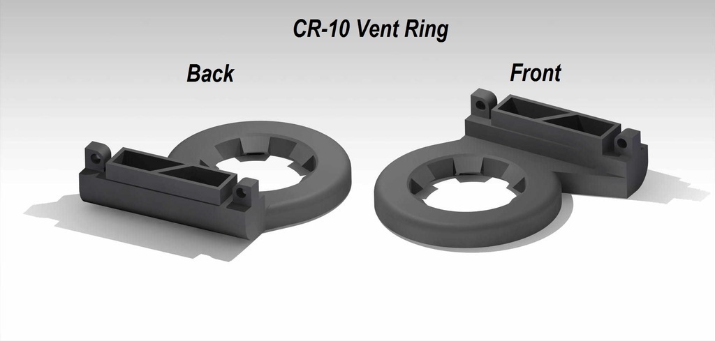 Free 3D file CR-10 Vent Ring・3D printer design to download・Cults